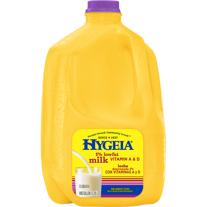1% Lowfat Milk Plastic Gallon - Hygeia® Dairy